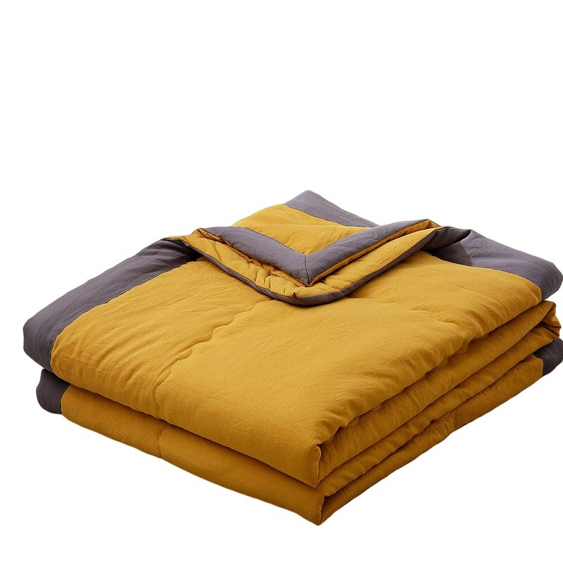 Одеяло air conditioner blanket, желтый, 140*200 см