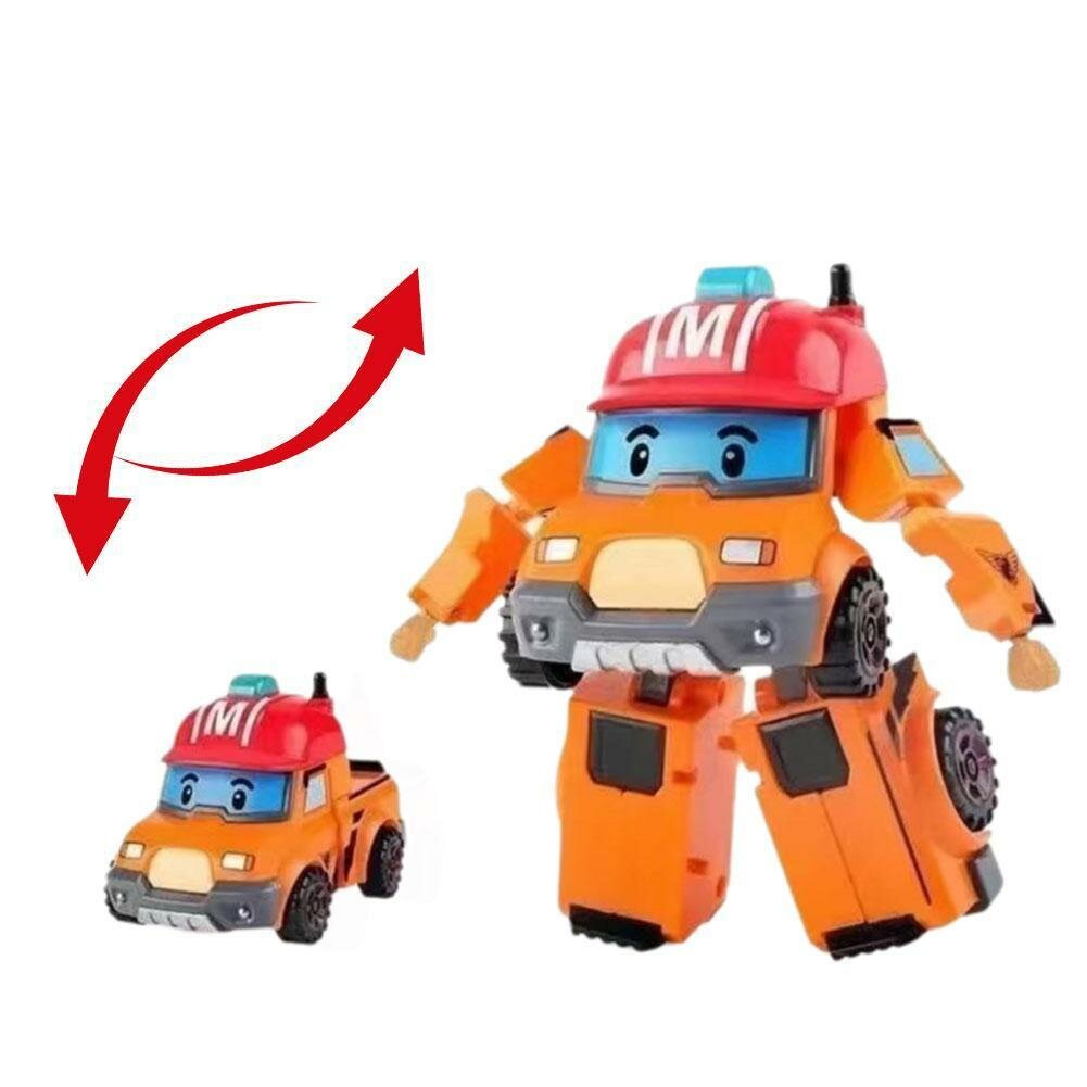 Игрушка робот трансформер Робокар Поли, мини Поли, Robocar Poli, MRT-670