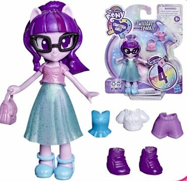 My Little Pony Equestria Girls Fashion Squad Твайлайт Спаркл, мини-игрушка-кукла -Hasbro