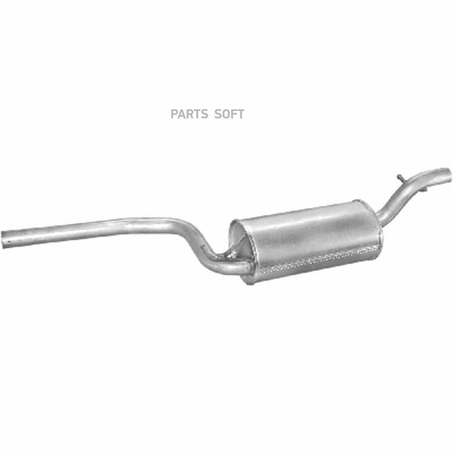 08390 EDEX, глушитель сред. Часть FORD FOCUS 1,6I-16V 08/98 (польша) от официального дистрибьютора, EDEX, артикул 08390