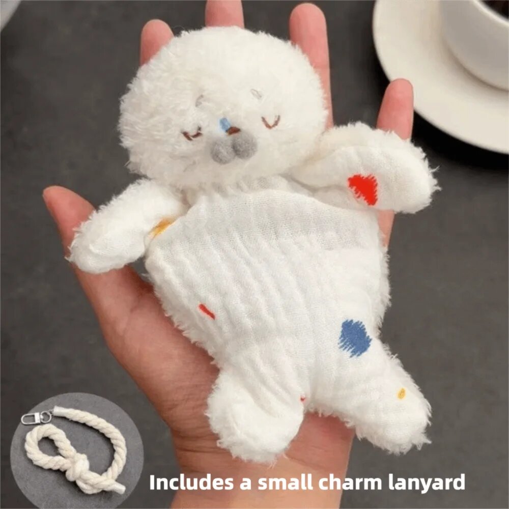 Успокаивающая милая тюлень, подвесная веревка, куклы, забавная сенсорная подвесная веревка, плюшевая игрушка, мешок-погремушка, куклы для снятия стресса, подарок