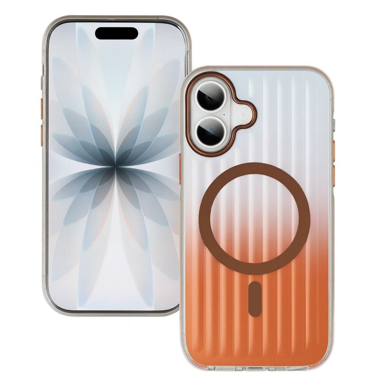 Чехол накладка iPhone 17 Gurdini Ocean Case Transparent Bronze