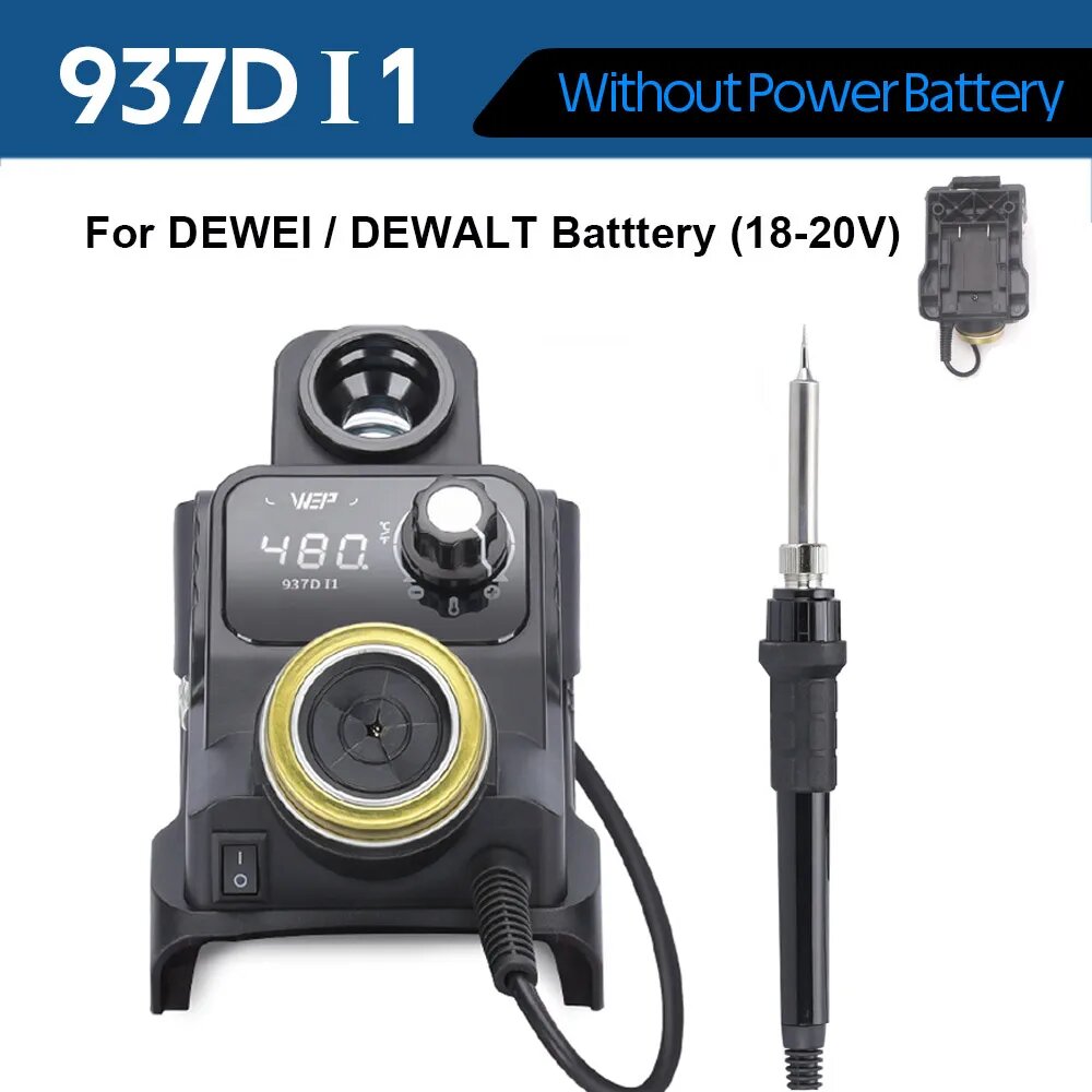 Портативная паяльная станция WEP 937D-I 937D-I1 For DEWALT