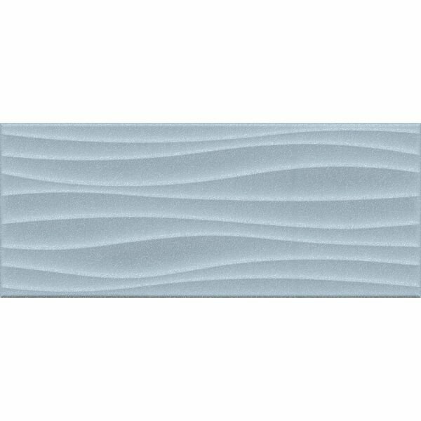Gracia Ceramica Плитка Monocolor sugar blue голубой 01 2 мат 25x60 9 мм арт. 010100001538 (цена за 1.2 м2)
