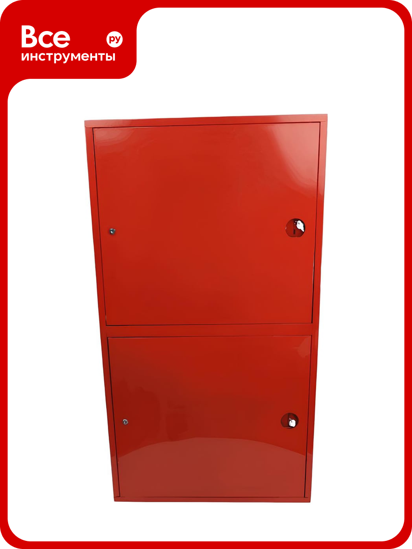 Шкаф пожарный Балтика-01 навесной ШП-КО-320-12 НЗК (2ПК+2огн) ЗМ 1300x700x300 красный 016-4283