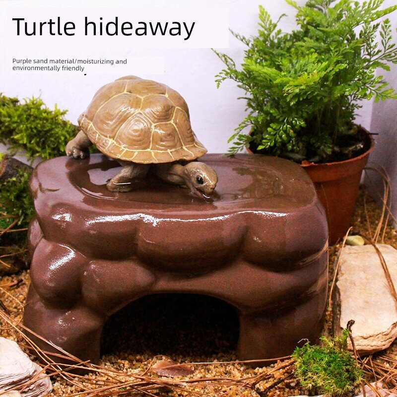 Убежище для черепах, платформа для загара, укрытие для рептилий, аквариум, домик для рыб, террариум для черепах, ящик