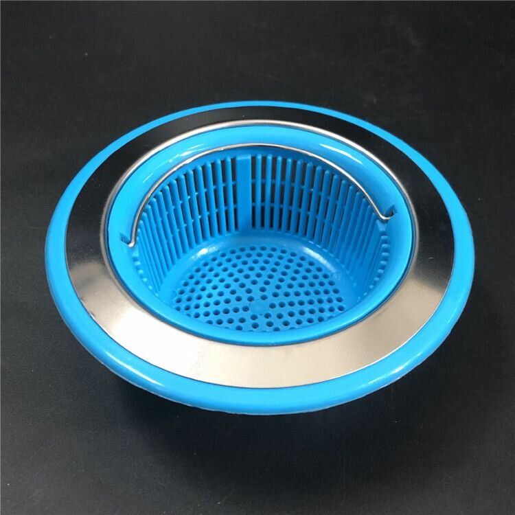 Фильтр для раковины, сетка для отделения остатков, сливная корзина для предотвращения засоров волосами, портативная сетка с мелкими ячейками для предотвращения засоров в напольном сливе.