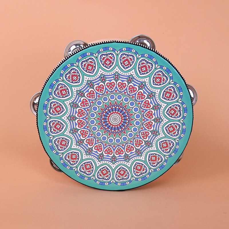 Тамбурин для танцевального выступления в Дуньхуане, реквизит для оценки, инструмент для сценических выступлений для взрослых, ручной тамбурин, реквизит для ханфу