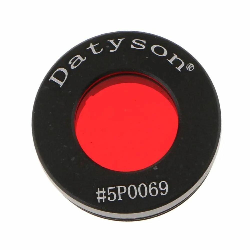 Фильтр для телескопа 0.965 дюйма, стандартный резьбовой, для окуляра, улучшение контраста, красный