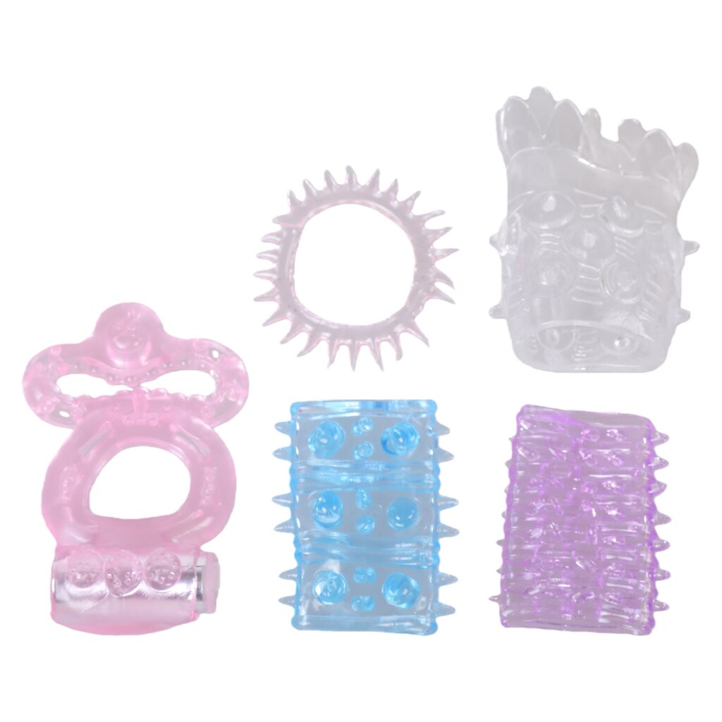 Вибрирующий Фаллоимитатор Кольцо Упражнения Стимулирующий Массажер Секс-Игрушка для Взрослых Мужчин Пары