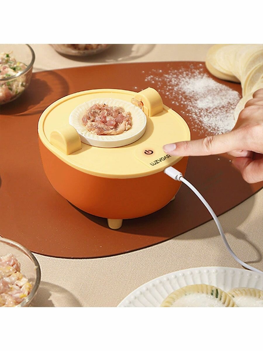 Домашняя электрическая пельменница с автоматическим формованием машинка для лепки пельменей и вареников