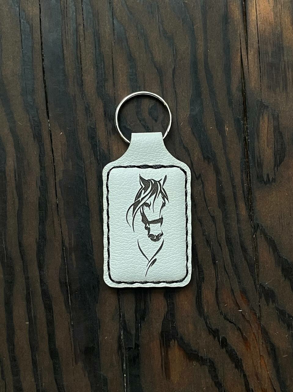 Брелок от домофона, RFID-ключ, кожаный брелок с рисунком. Магнитный пропуск