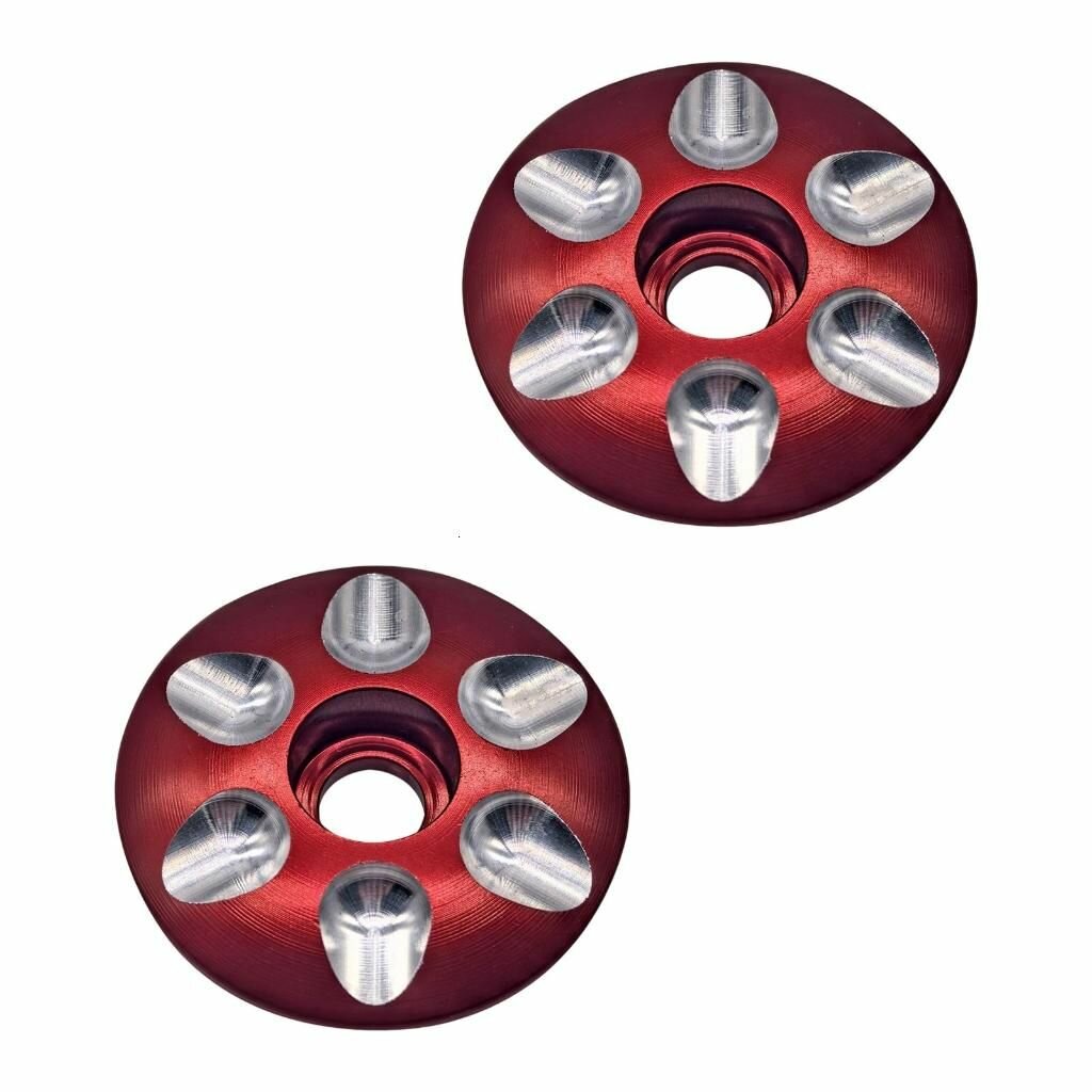 Крышка рулевой колонки велосипеда, красный