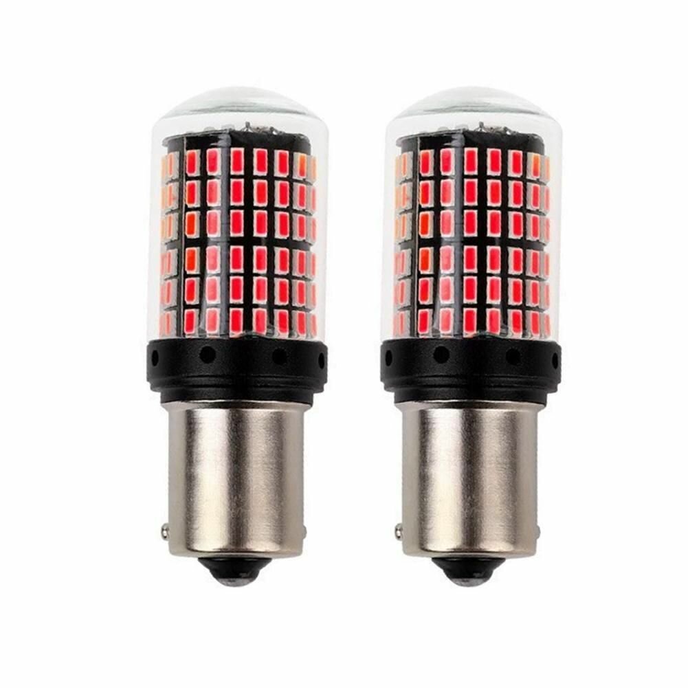 Лампа автомобильная P21W, 2 шт. арт. 1156-144SMD