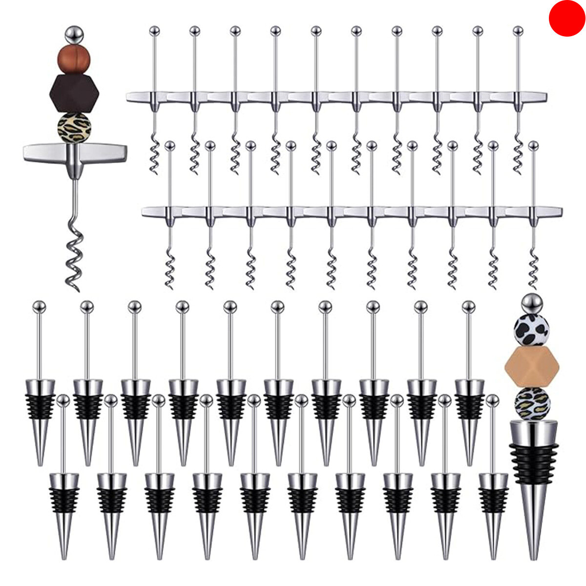 Набор винных аксессуаров, пользующийся наибольшим спросом за рубежом: пробка для вина, пробка для бутылки, открывалка для вина, открывалка для пива.