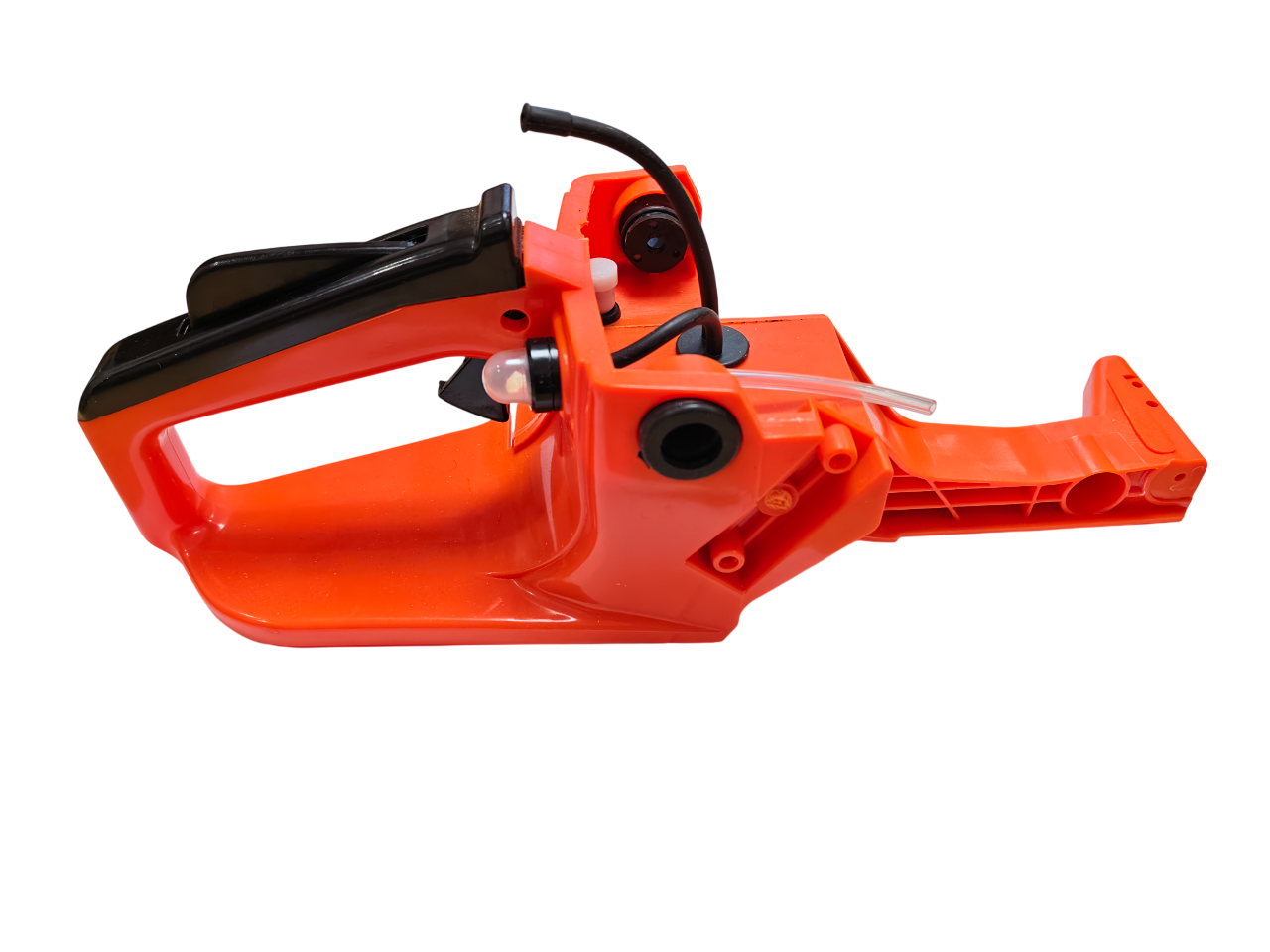 Корпус топливного бака (топливный бак в сборе) для бензопил с двигателем 45, 52 см3 Brait, Carver, Huter, Champion, Prorab, Texas, Sturm, Patriot