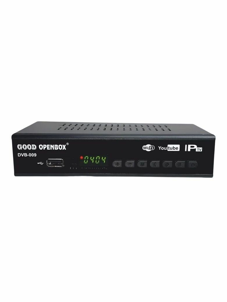 Цифровой DVB-T2 ресивер OpenBox DVB-009 (DVB-C, IPTV, USB)