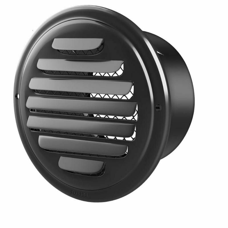 Круглая вентиляционная решётка для соффита, 100mm