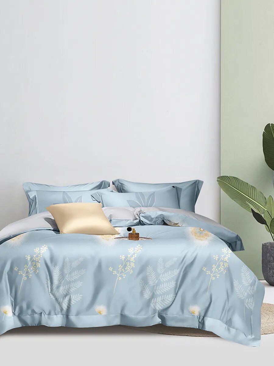 Постельное бельё Flannel евро фланель хлопок