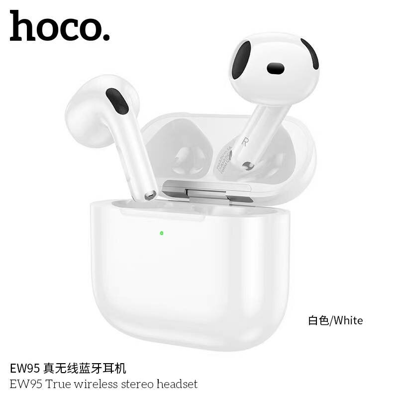 Наушники Hoco EW95, беспроводные, True Wireless Stereo (TWS), сенсорное управление