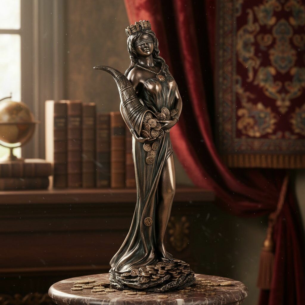 Статуэтка Фортуна - богиня удачи