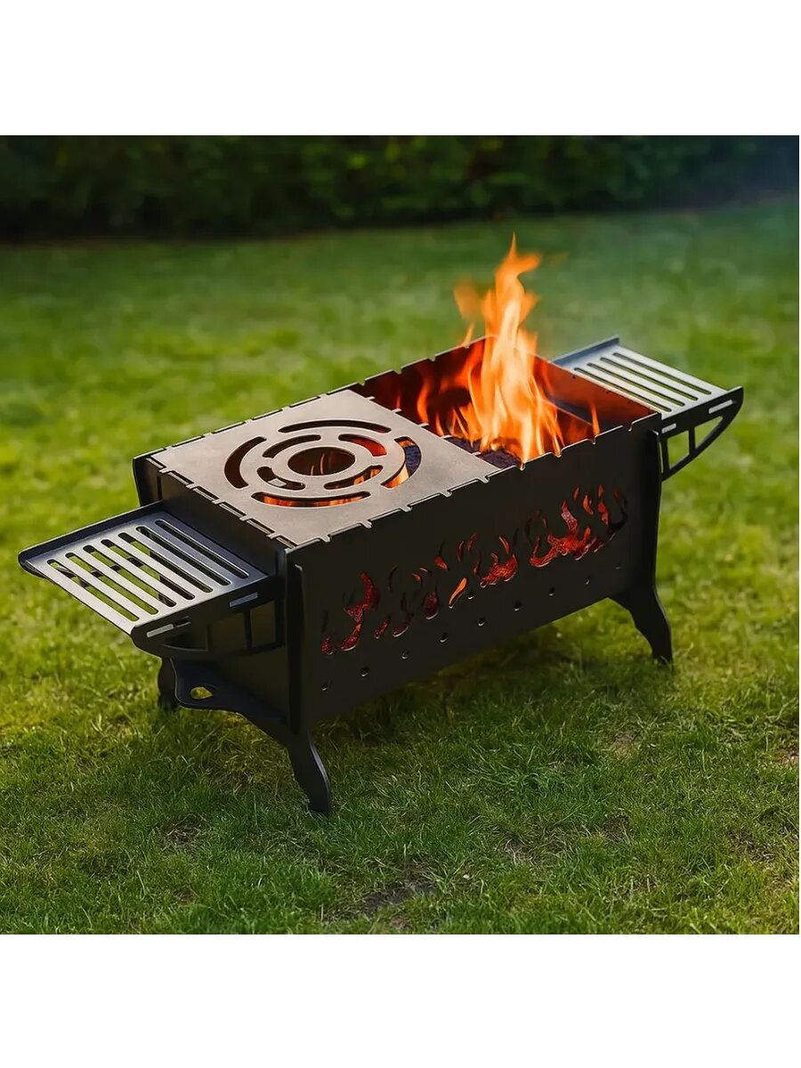 Простой разборный мангал V2