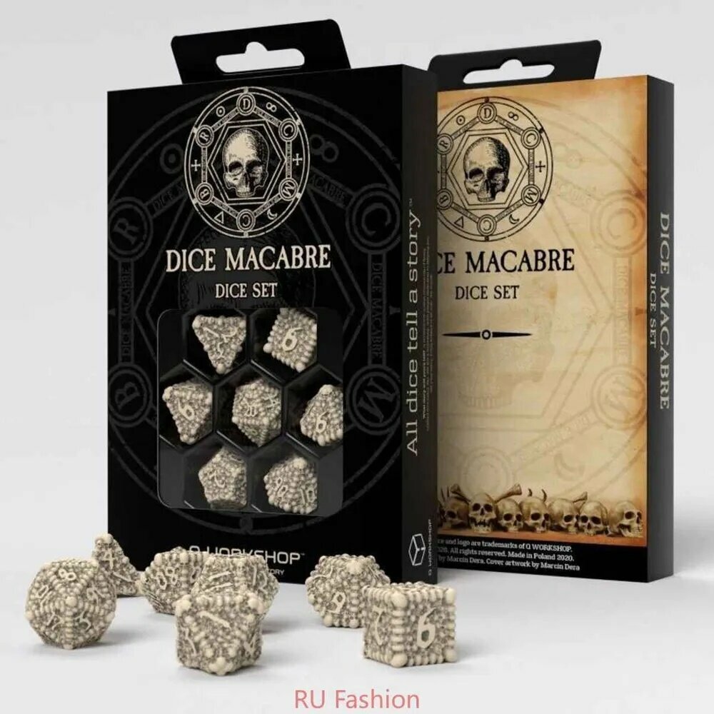 Набор кубиков Q-workshop Macabre Dice Set