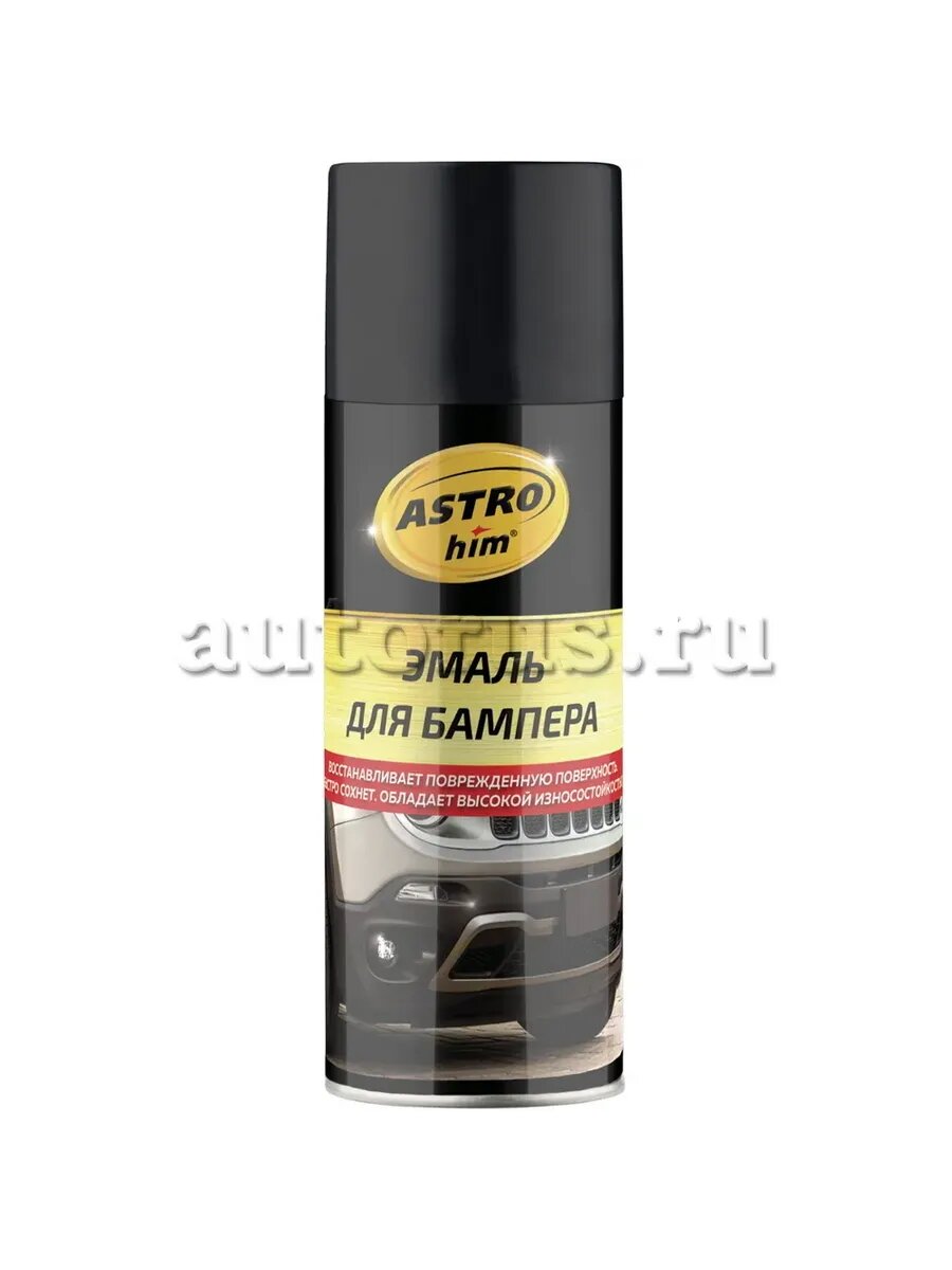 Эмаль для бампера, черная, аэрозоль 520 мл ASTROhim AC641