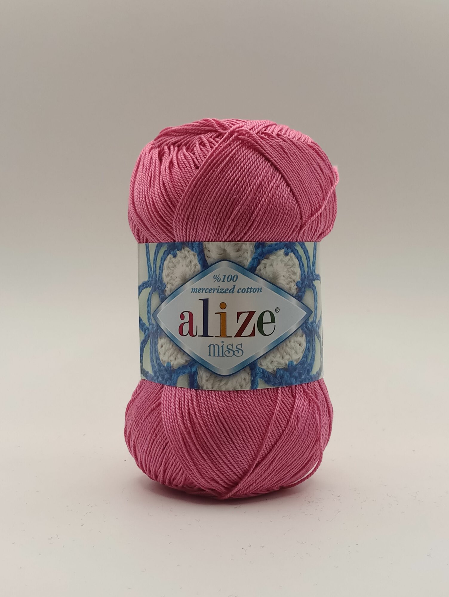 Пряжа Alize Miss 264 (5 мотков по 50г/280м) розовый