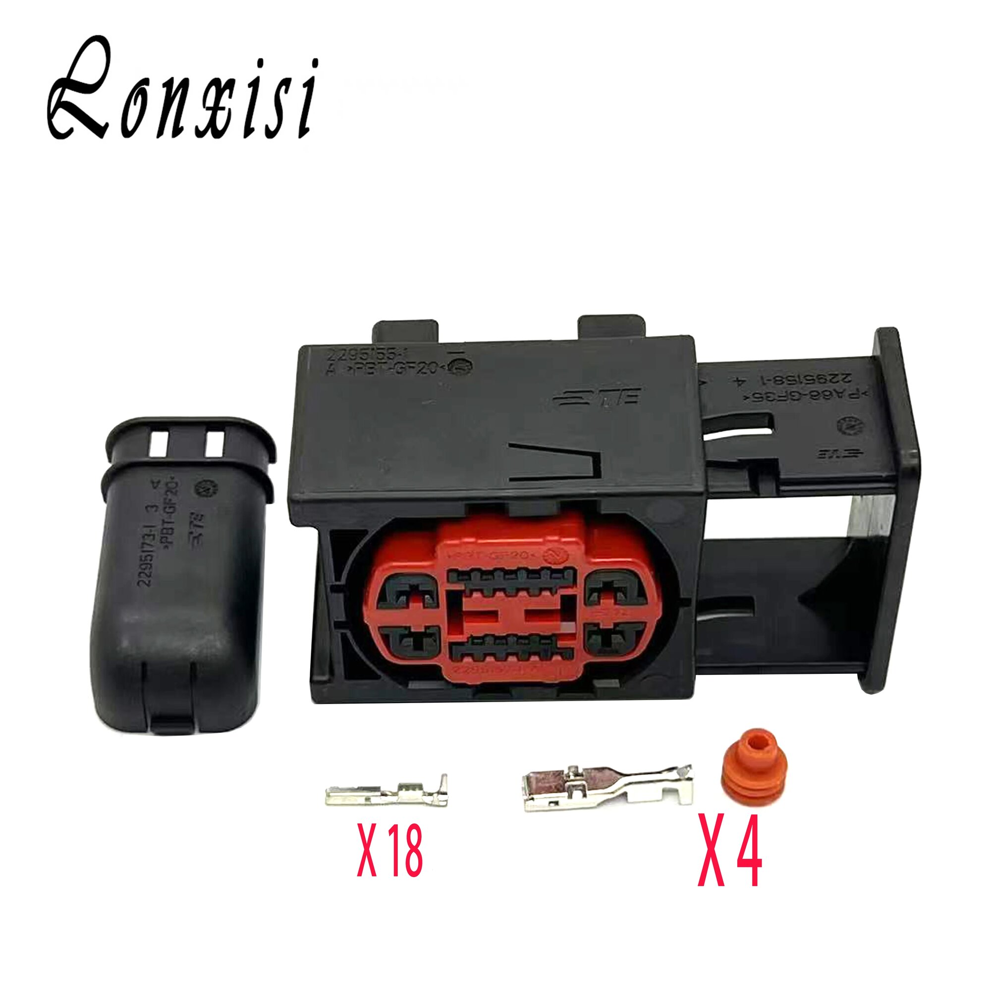 22-контактный автомобильный разъем 2295155-1 2295154-3 для новых фар Land Rover, Range Rover Evoque, Discovery, Jaguar