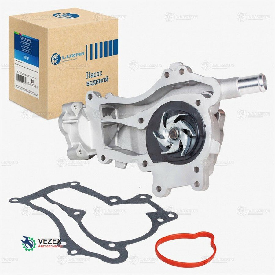 LUZAR LWP0514 Насос водяной для а/м Opel Astra J (09-)/Mokka (13-) 1.4i/1.4T Chevrolet Aveo (T300) 11- / Chevrolet Cruze 09- / Orlando (J309) 11- / Opel Astra J 09-15 / Corsa D/E 06- / Mokka 12- 1.2-1.4