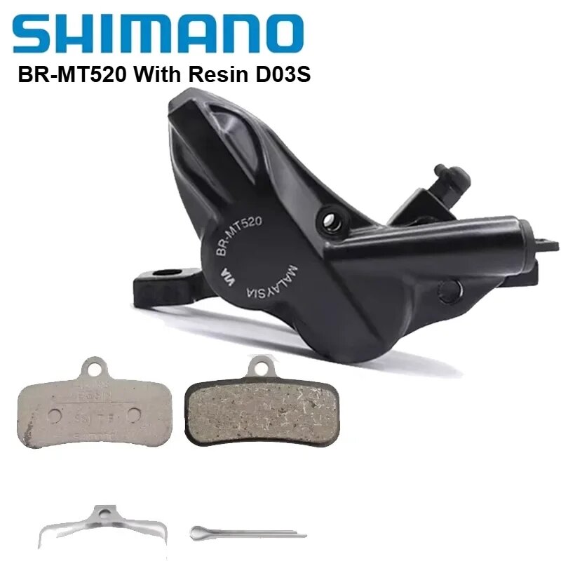Тормозные механизмы SHIMANO MT420/MT520 для горного велосипеда MT520 Resin D03S 1Pc