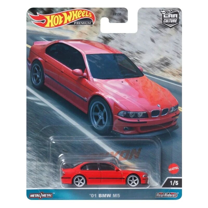 Hot Wheels Premium Car Culture BMW M5, Красный