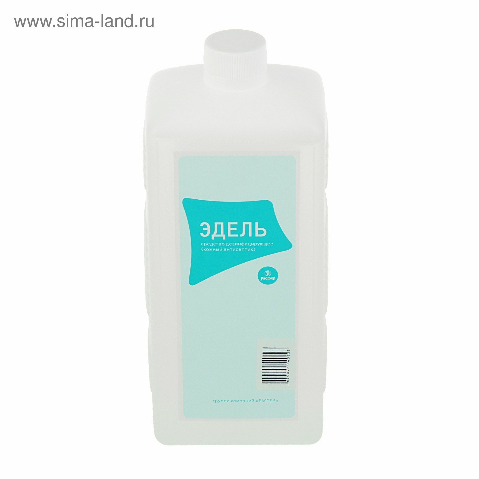 Антисептик кожный "Эдель", 1 л, назначение: профессиональные
