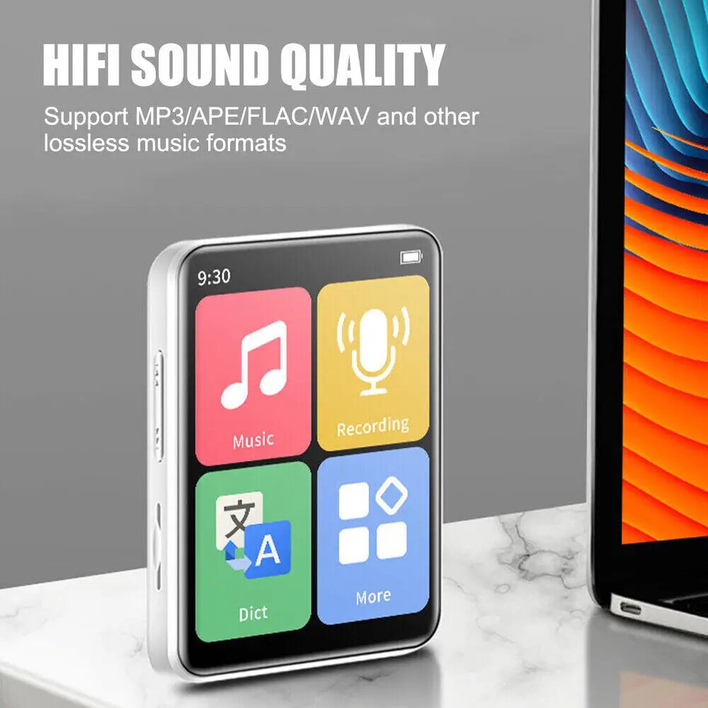 MP4 плеер NVPONE Black Bluetooth 5.0 — фото 1