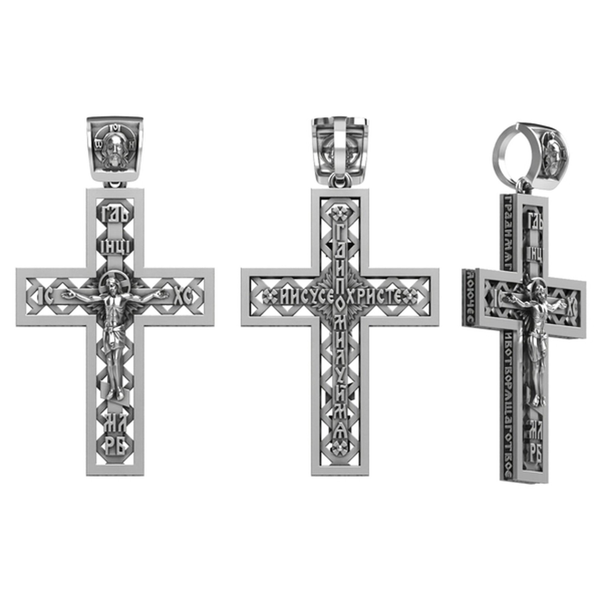 Подвеска, серебро, 925 проба, чернение