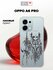 Силиконовый чехол на Oppo A6 Pro / Оппо A6 Про с принтом Аниме девушка с мечом