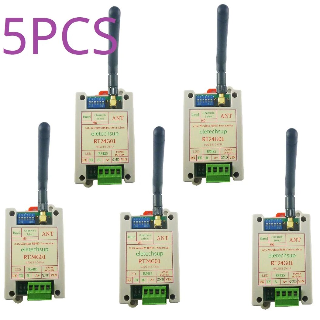 Модуль RS485 eletechsup RT24G01, 5PCS