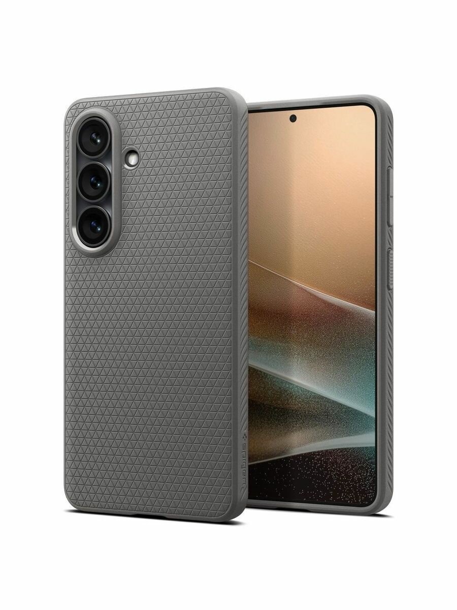 Чехол на Samsung Galaxy S26, Spigen Liquid Air (ACS11217), противоударный, бортики для защиты камеры и дисплея / Чехол на Самсунг Галакси С26