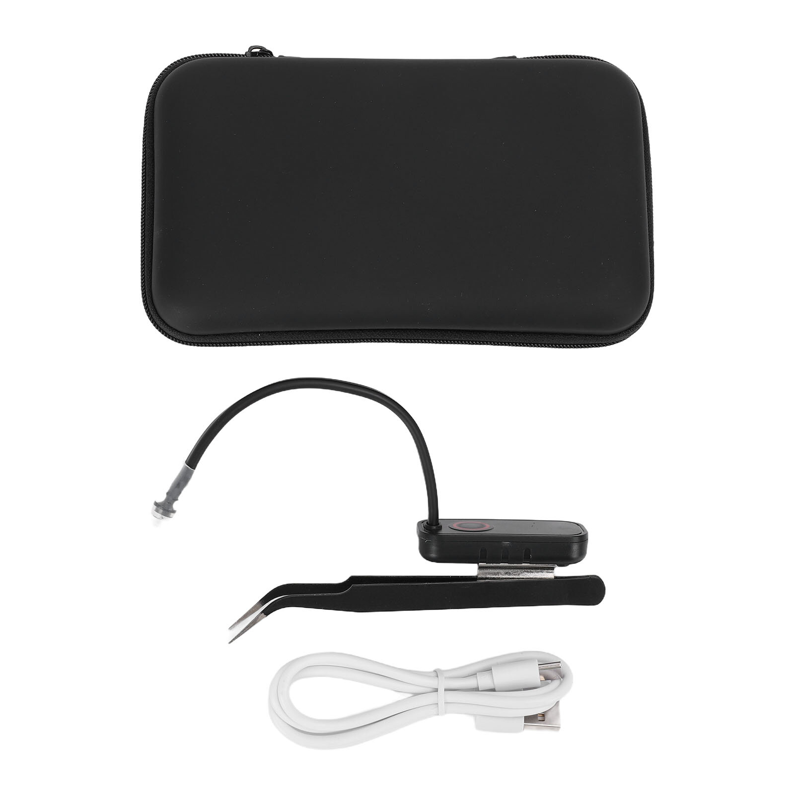 Пинцет для прививки ресниц, легкий светодиодный светильник для наращивания ресниц с пинцетом для отверждения клея, для салона красоты