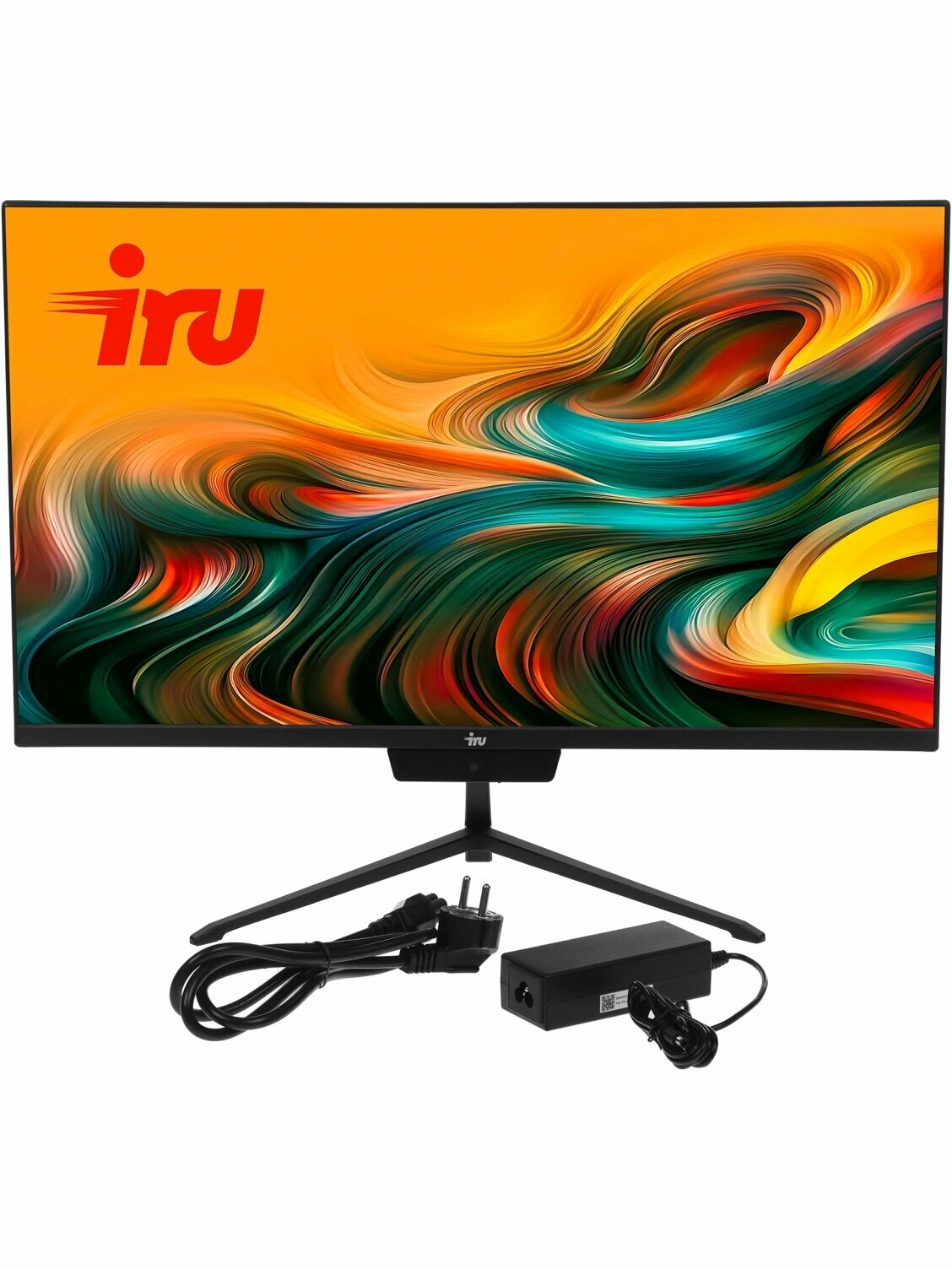 Моноблок IRU P233, 23.8", IPS, Intel Core i3 1220P, DDR4 16ГБ, SSD 512, Intel UHD Graphics, без ОС, черный (2087717)