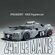 Пластиковый конструктор Peugeot 9x8 Hypercar 24H Le Mans. 232 детали, серый цвет...