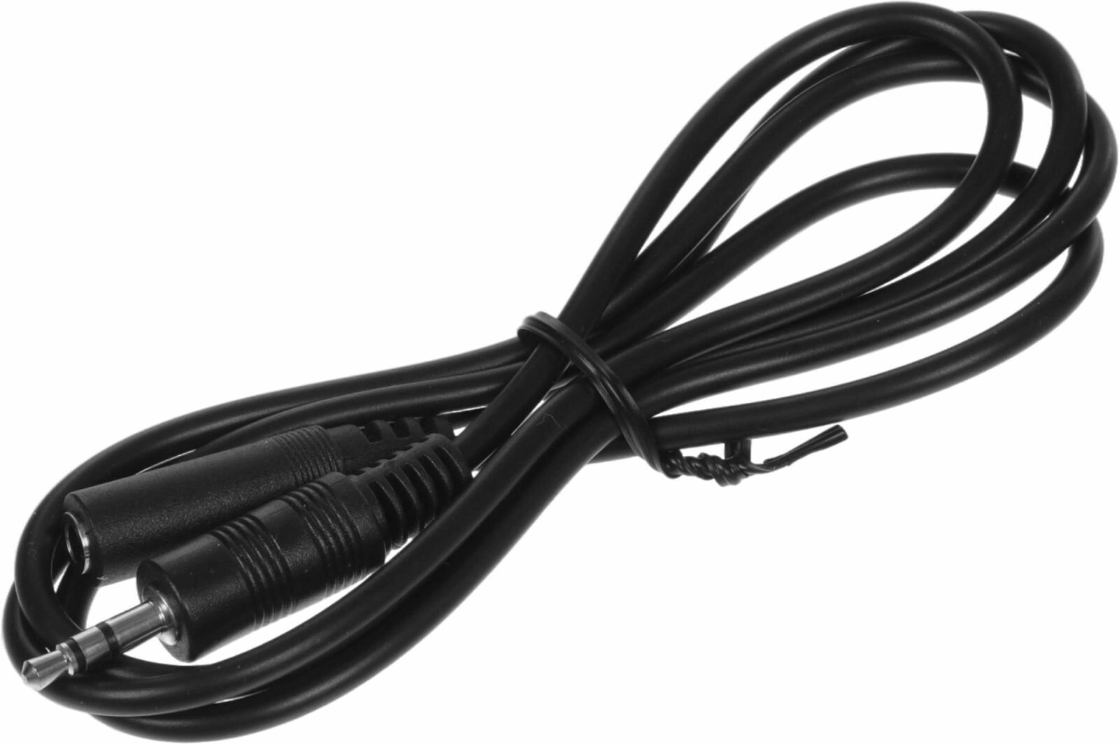 Кабель Ningbo аудио, Jack 3,5 m - Jack 3,5 f, 1 м, черный (JAAC003-1)