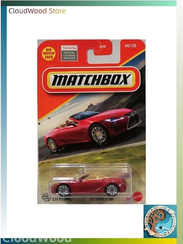 Matchbox Coast 2 Coast - Игрушечная машинка, масштаб 1/64, для детей 3-5 лет, металлическая модель — фото 1