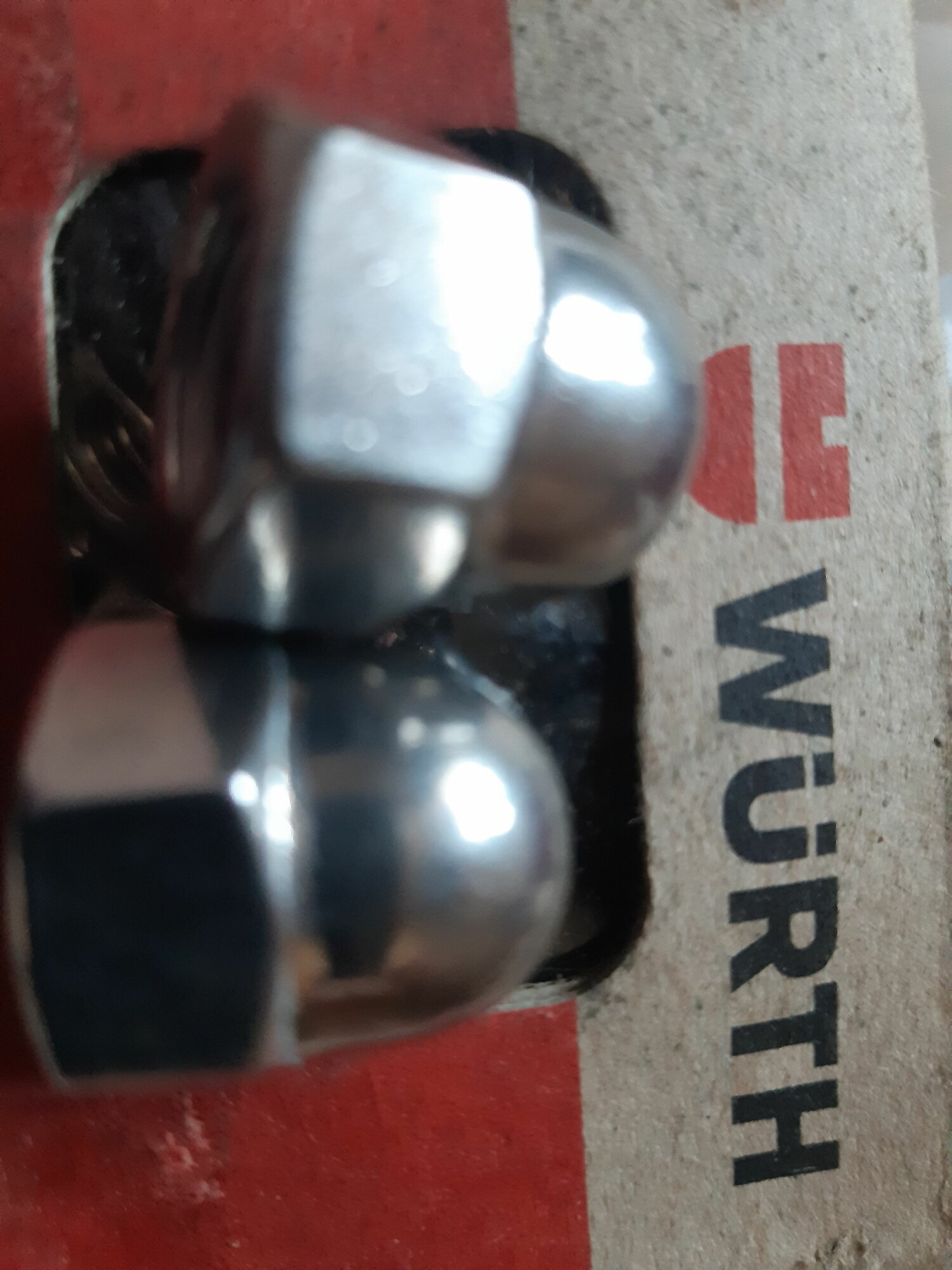 Гайка колпачковая DIN1587 SW17 A4 M12 2 шт. Германия.