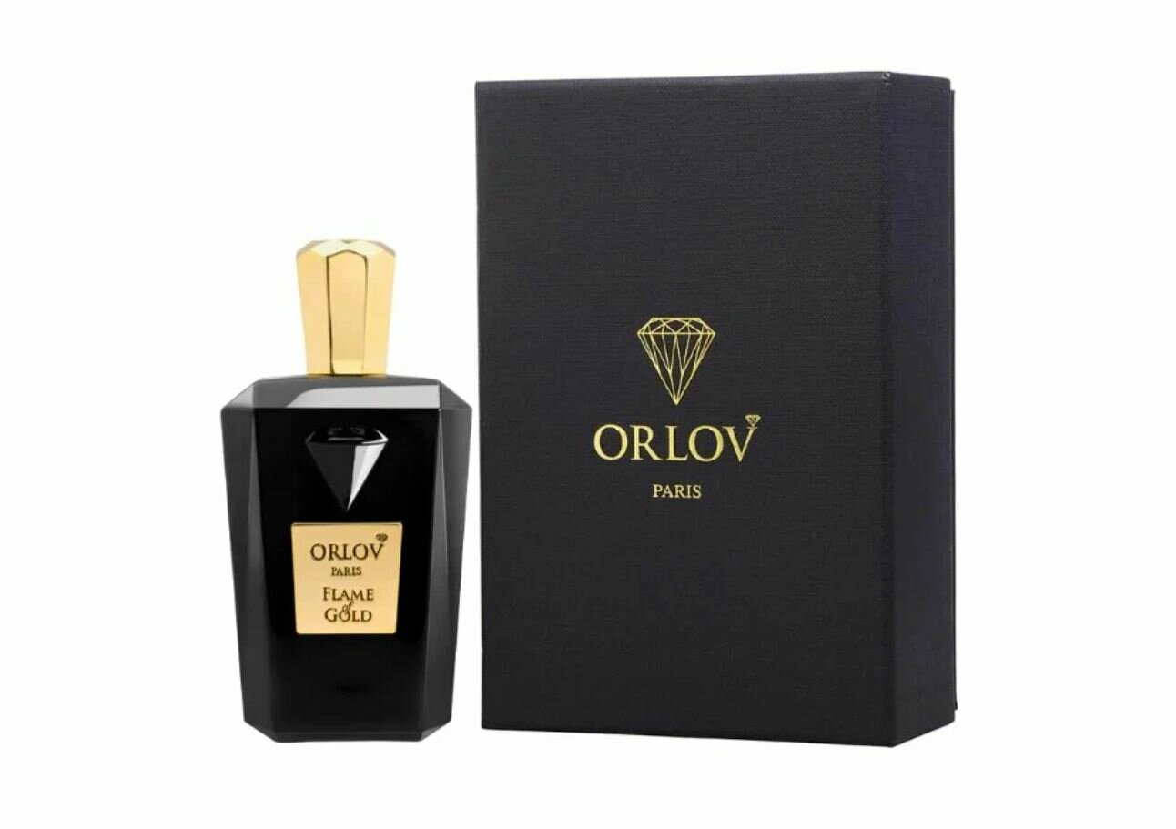 Парфюмерная вода Orlov Flame of Gold 75 мл, восточные древесные