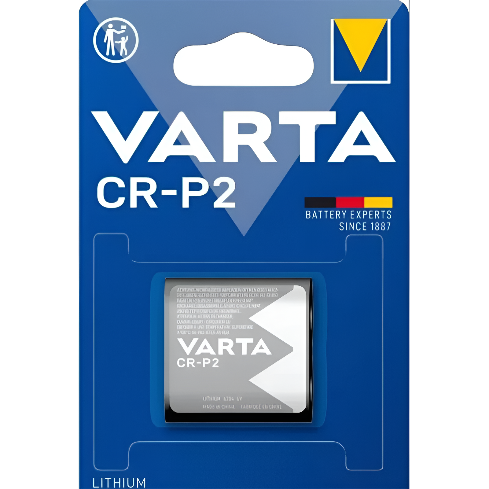 Батарейка VARTA PROFESSIONAL LITHIUM 6204 CR-P2 BL1 - (блистер 1шт)