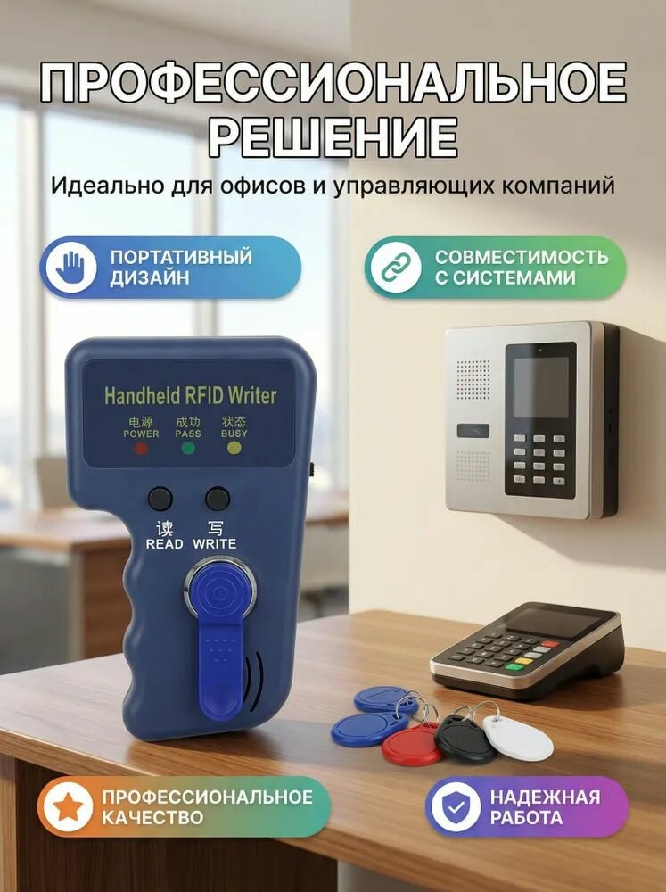 RW1990 TM Копир RFID Дубликатор Считыватель TM1990 ibutton DS-1990A Портативный I-Button 125 кГц T5577 EM4305 EM4100 Карточка с ключами