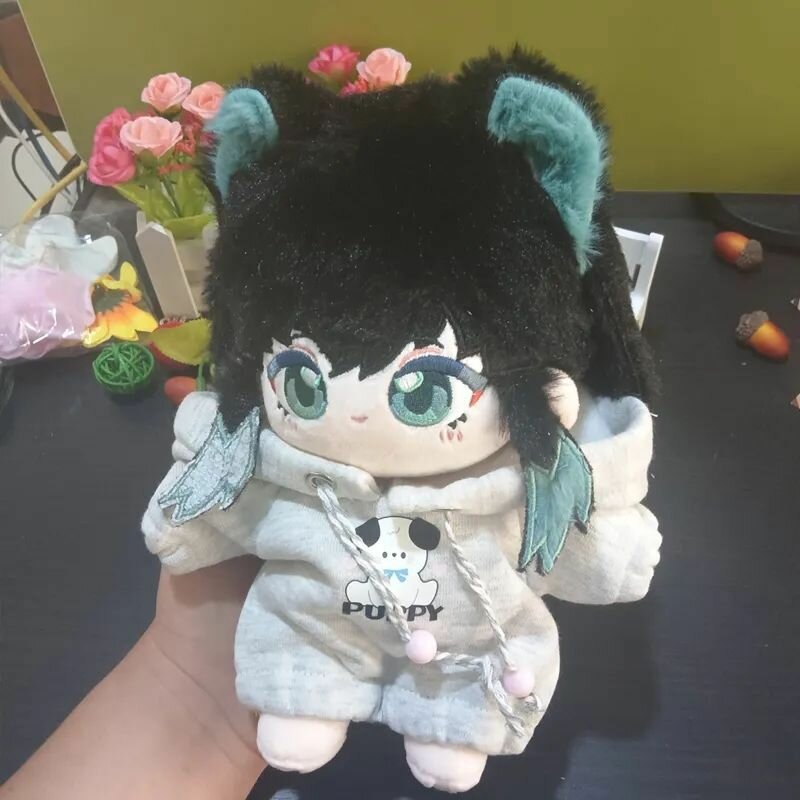 Оригинальная хлопковая кукла Demon Slayer, Мятная конфета, Шинобу Кочо, фигурка 20 см, Аказа, плюшевая игрушка Кочо Шинобу.