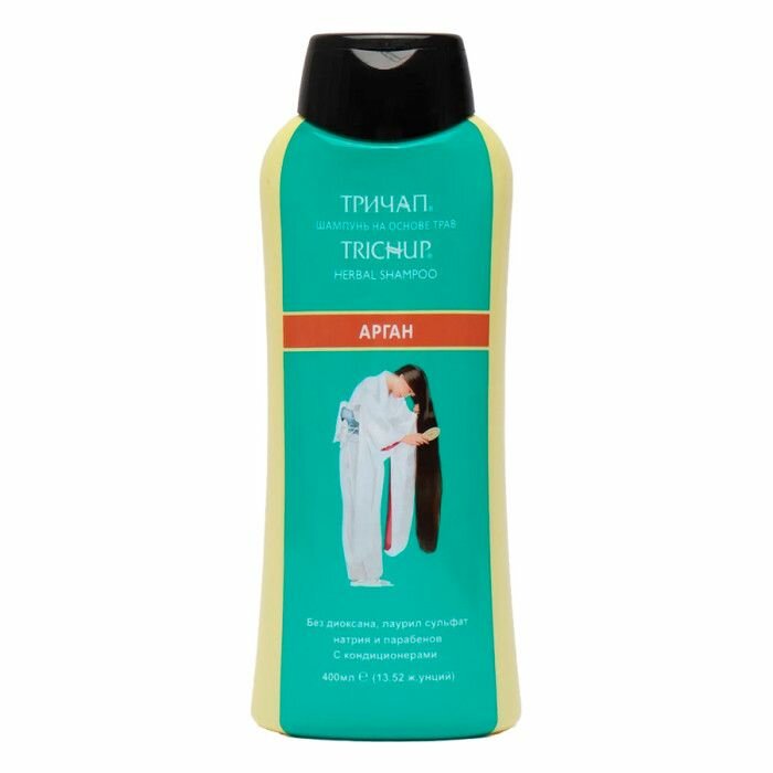 Шампунь с маслом арганы Тричап Васу (Shampoo Argan Trichup Vasu), 200 мл.